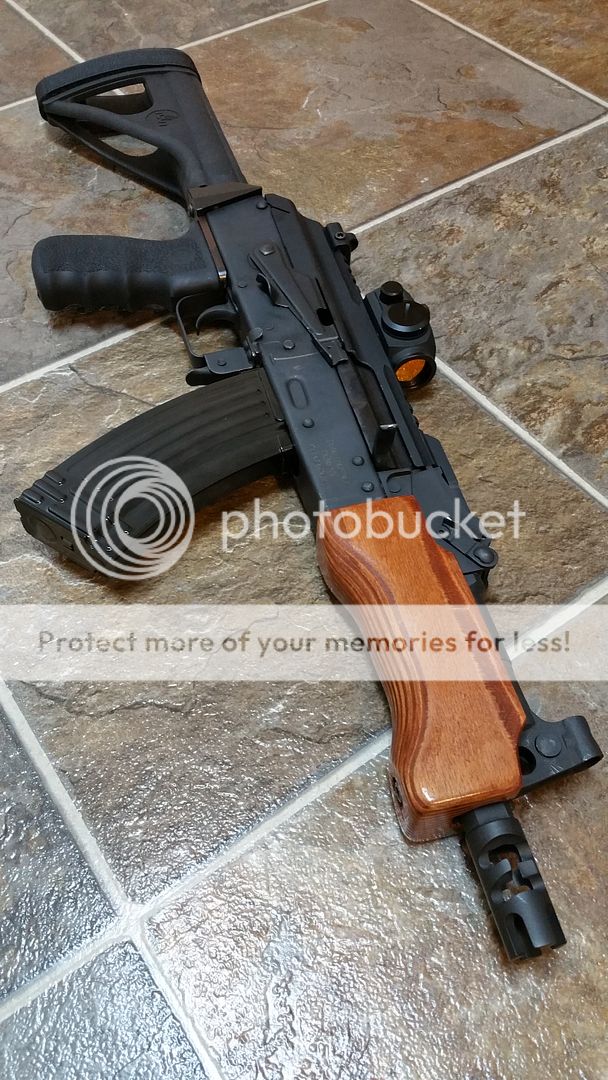 Stained Mini Draco handguard | AK Rifles