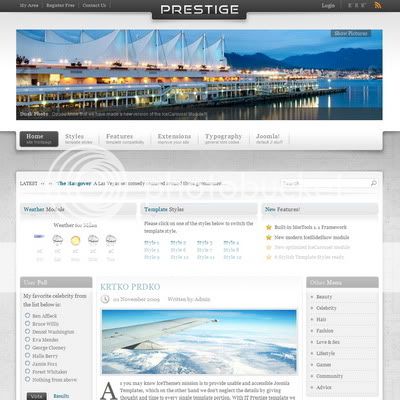 Joomla Template IceTheme Prestige » SCRiPTMAFiA.ORG | Download Full ...