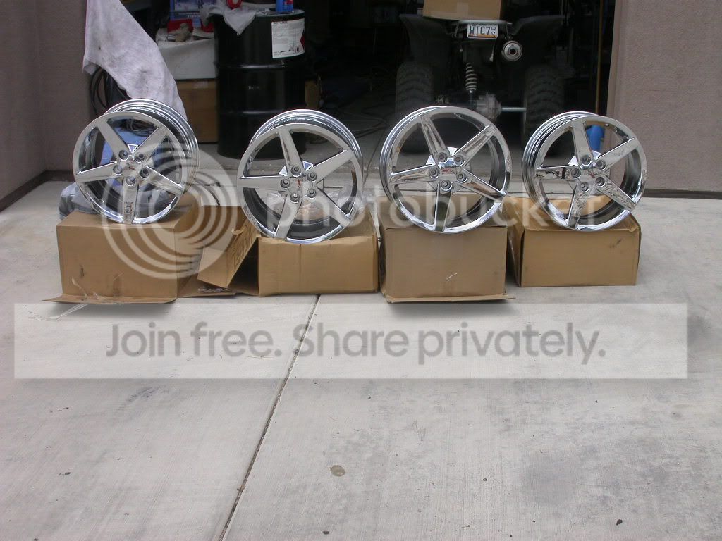 Corvette C6 Widened OEM Speedline Wheels, Chromed - CorvetteForum ...